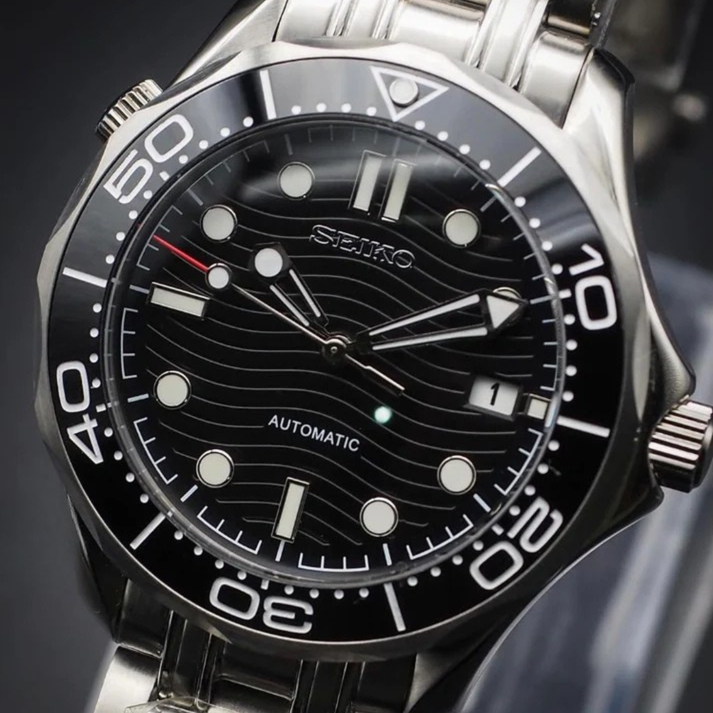 SEIKOMASTER | BLACK – Watch Mod Station