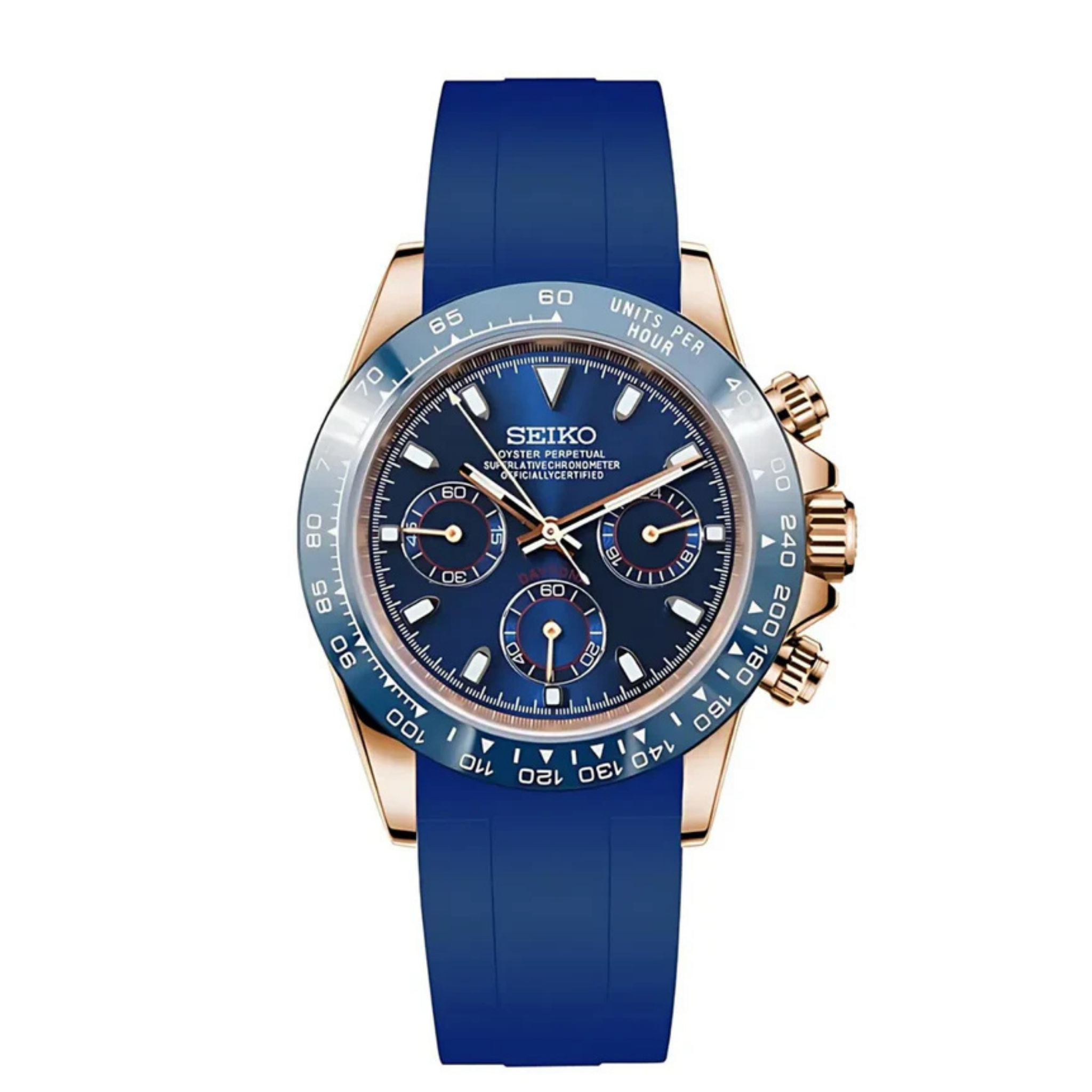 SEITONA| ROSE - ROYAL BLUE – Watch Mod Station